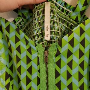 hello miss | Dresses | Hello Miss Zip Front Dress Sz M | Poshmark